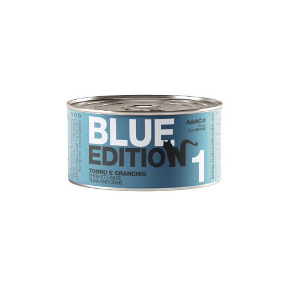 Natural Code Gatto Blue Edition 1 Tonno e Granchio Alimento Umido 85 g ...